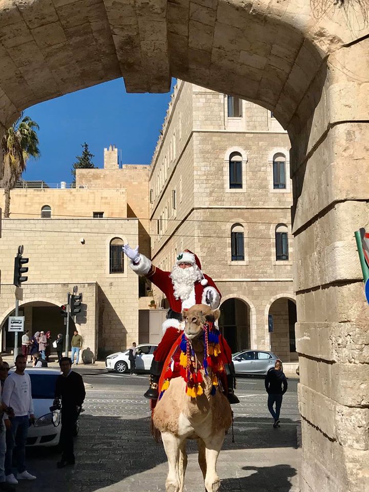 Santa Comes Early to Jerusalem - Israel Today